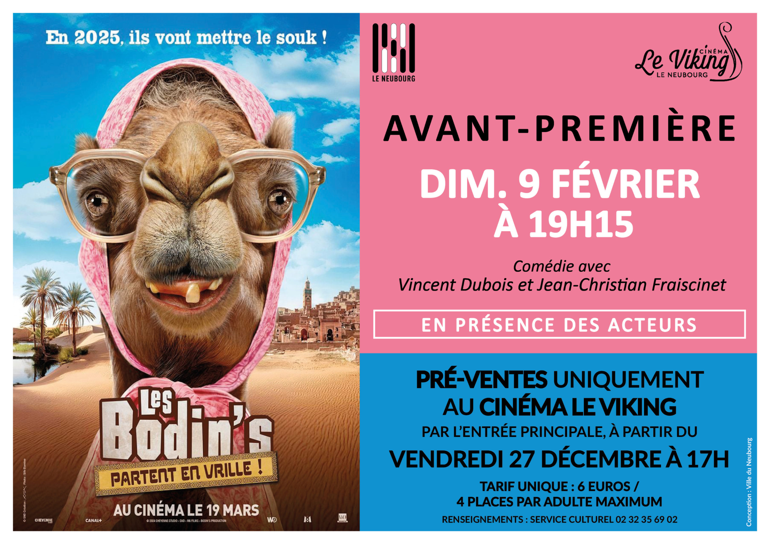 AVANT-PREMIERE LES BODIN’S PARTENT EN VRILLE - COMPLET - Mairie Le ...