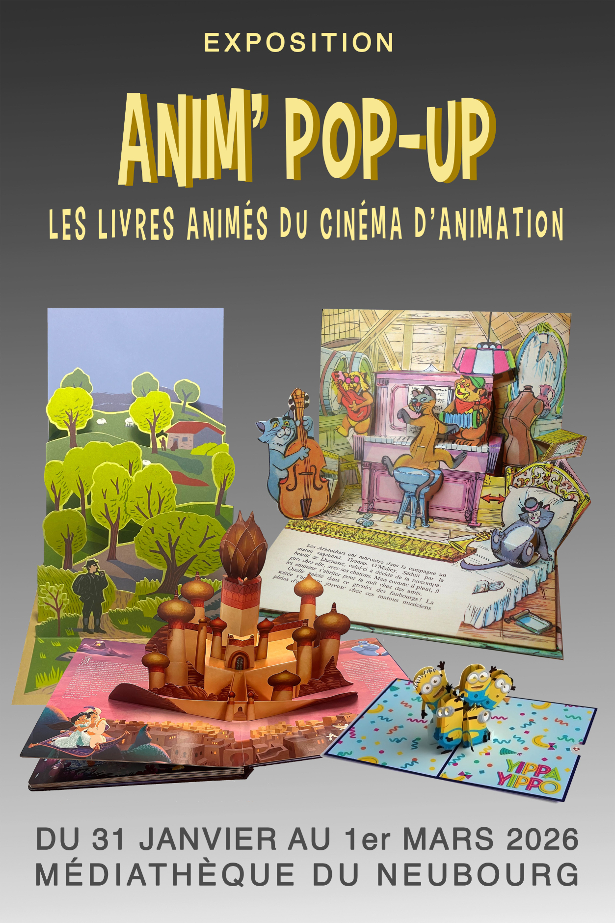 ANIM’ POP-UP, LES LIVRES ANIMÉS DU CINÉMA D’ANIMATION - EXPO FCA 2026 ...
